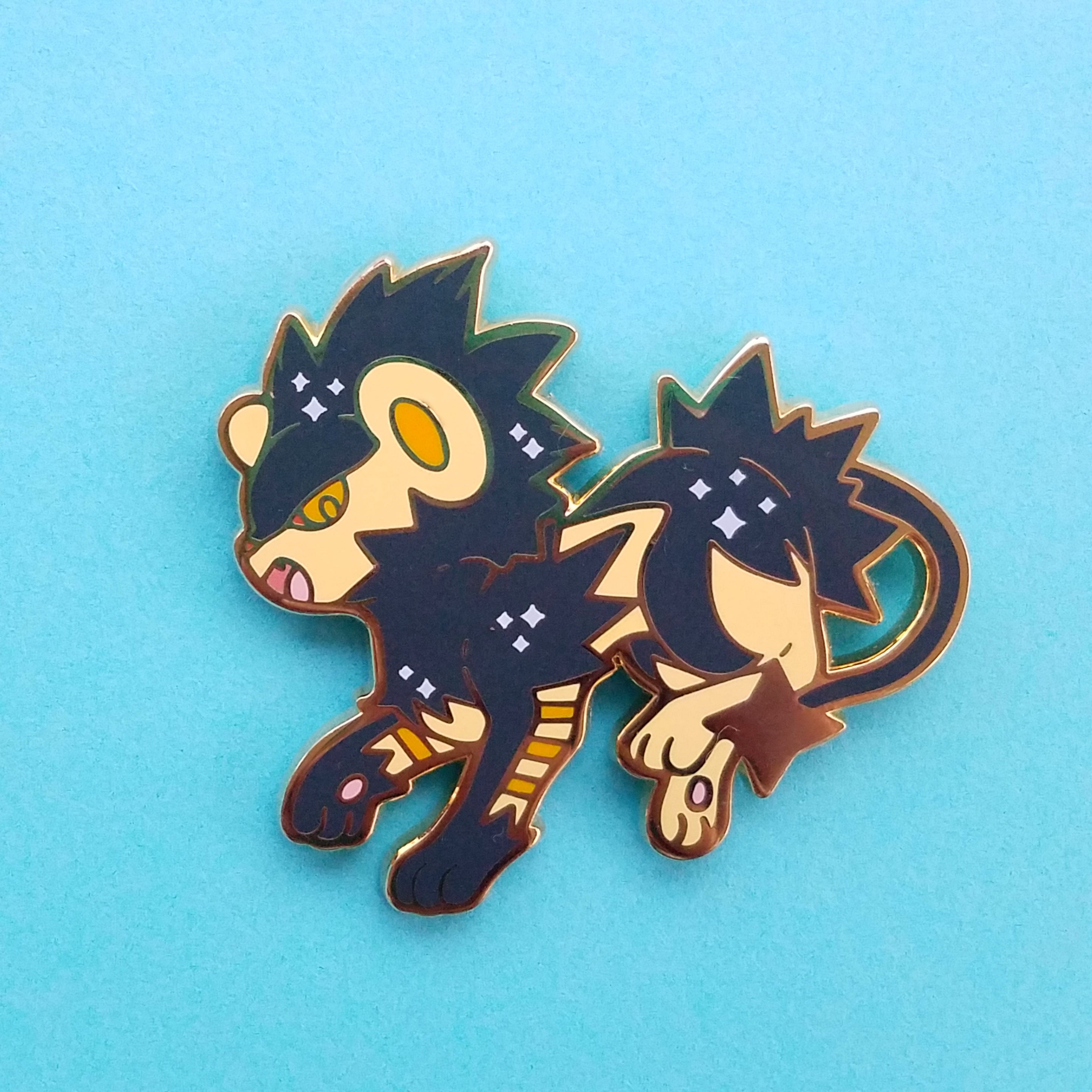 SHINY Luxray – SleepingWolvesArt