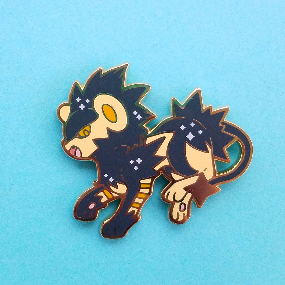 SHINY Luxray – SleepingWolvesArt